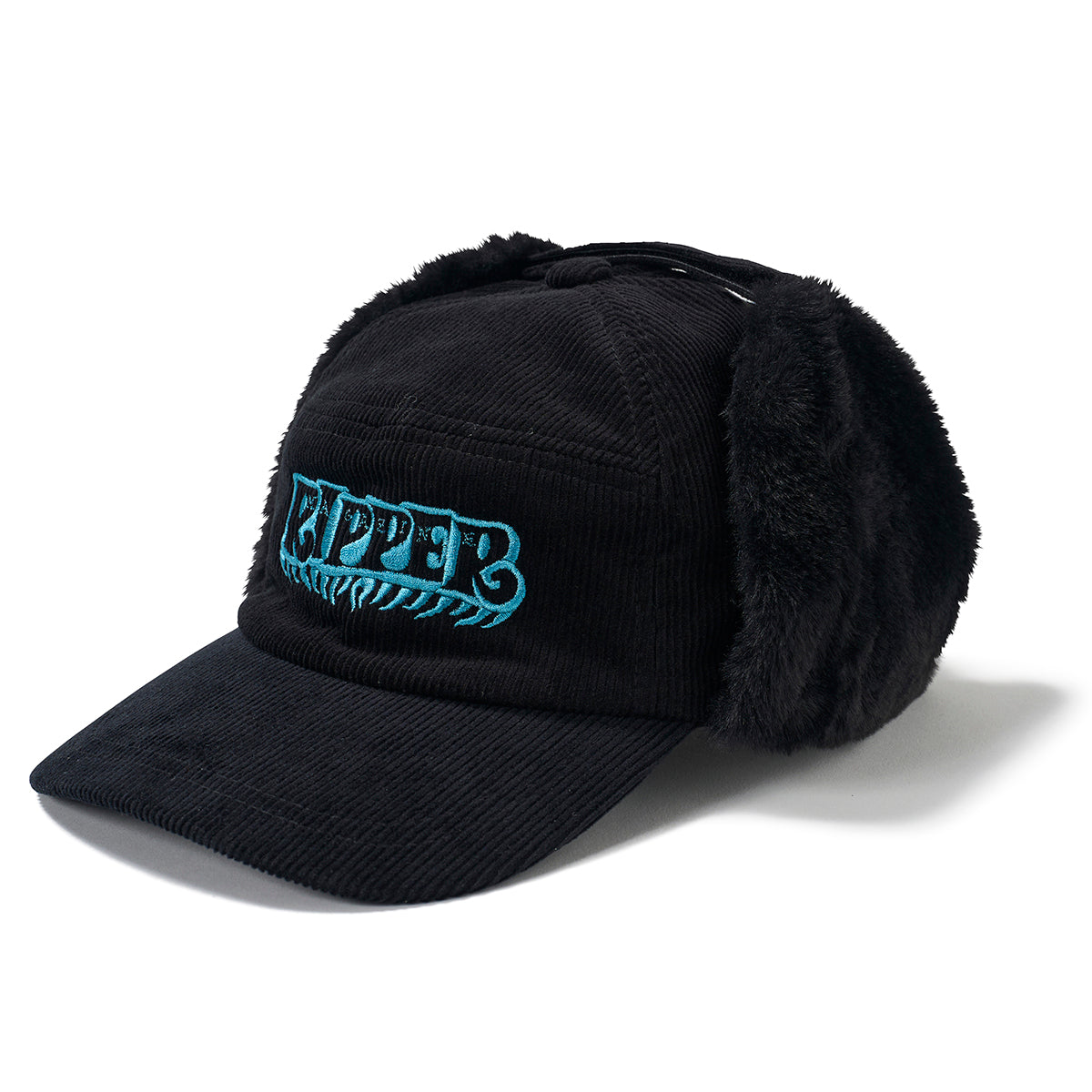 RIPPER Ear Flap Cap【Black x Blue】 – ROLLER magazine